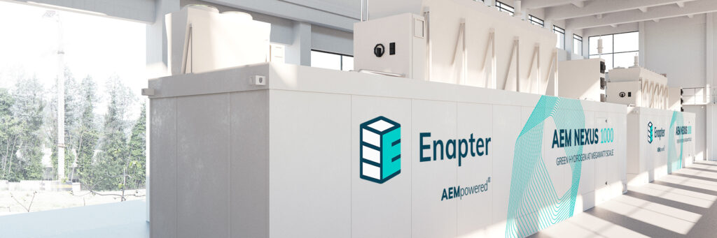 Enapter AG’s Megawatt electrolysers make a significant contribution to the development of ...